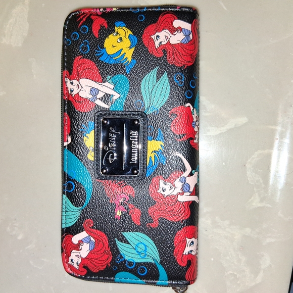 Disney | Cell Phones & Accessories | Disney Black Ariel Phone Wallet ...